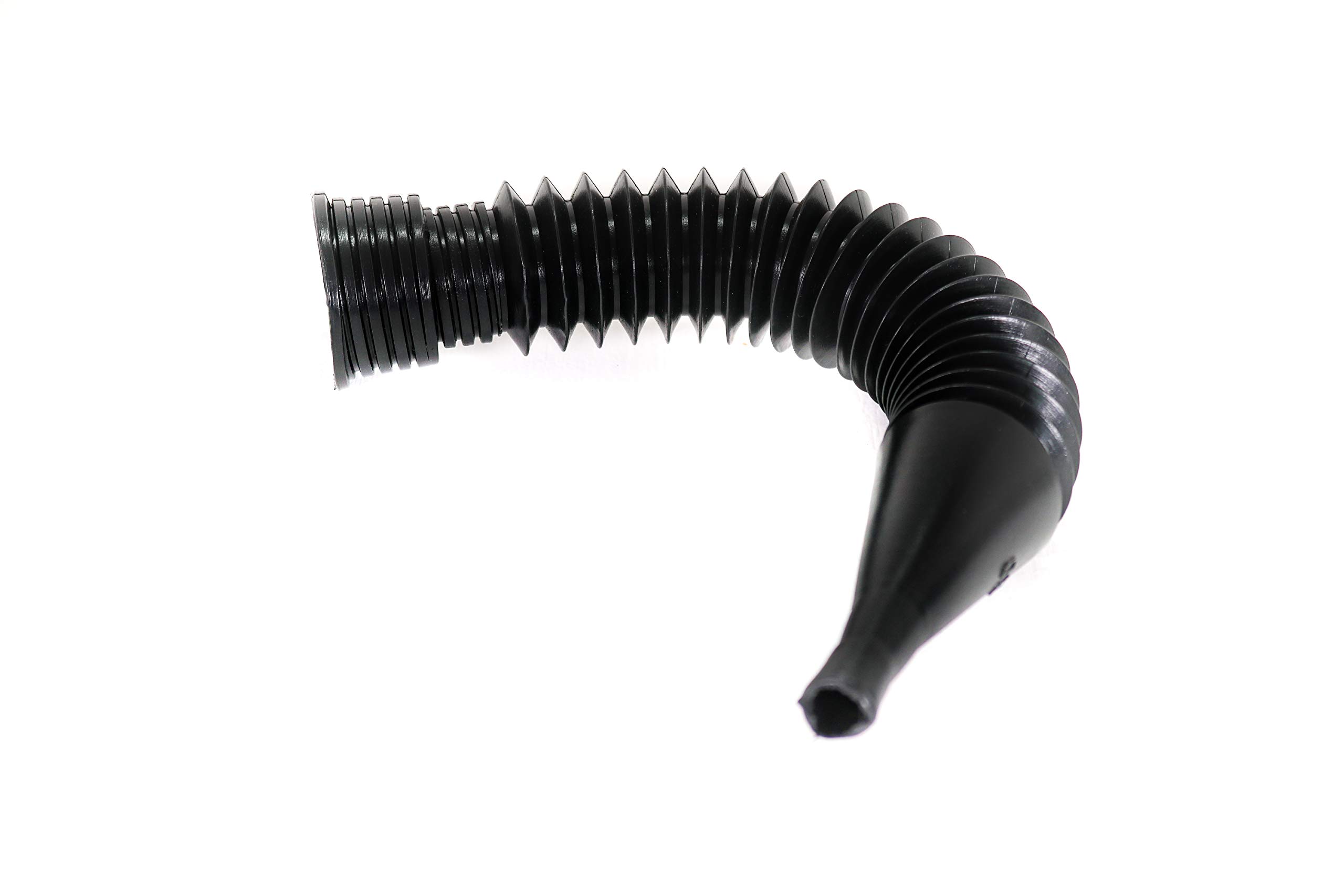 ValesaVales Right Angle Flexible Plastic Funnel Set Comes Complete with 2 Detachable Spout Attachments and Filter for Automotive Oil and Household Uses