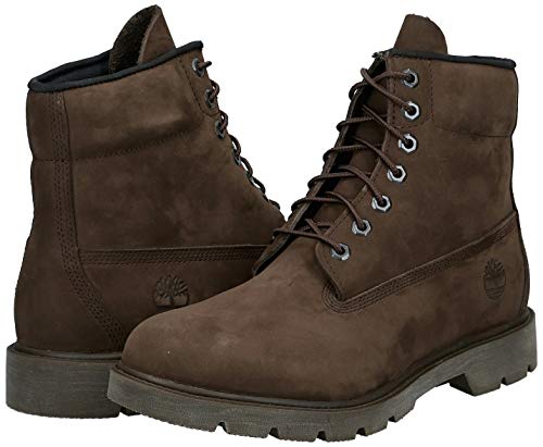 Timberland Men's Lace-up Boots, Dark Brown Nubuck, 13.5