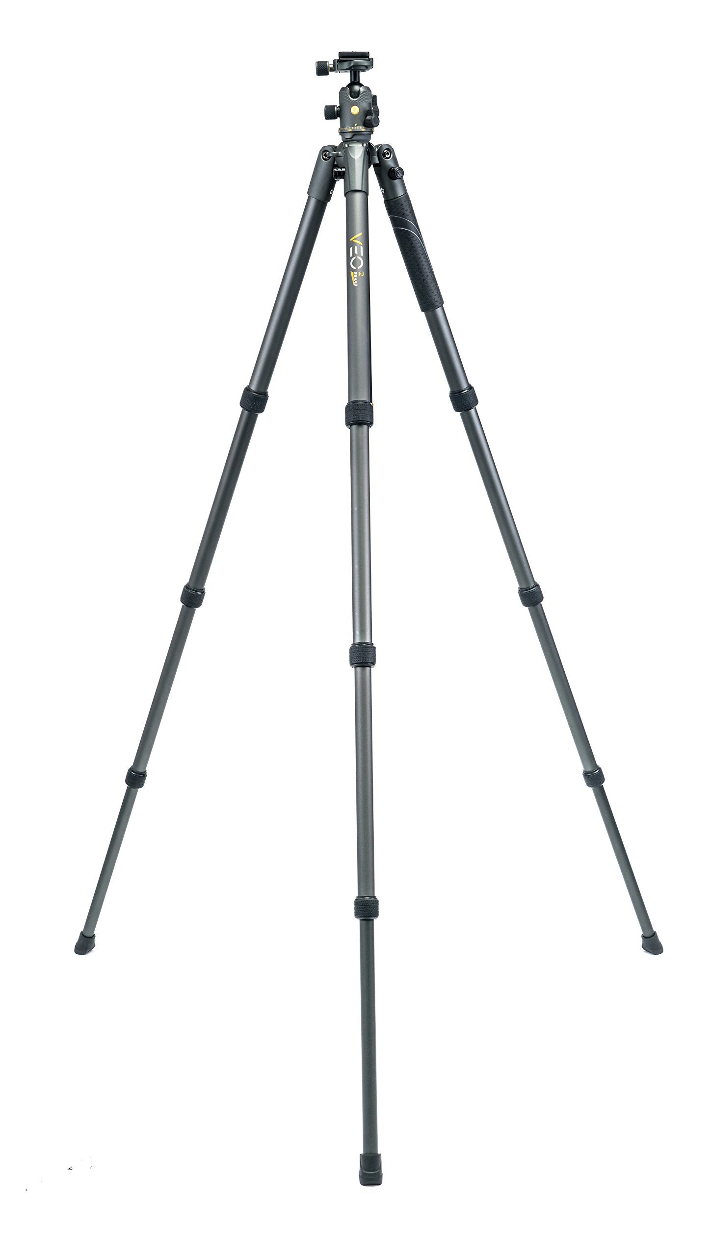 Vanguard VEO 2 264AB Aluminum Travel Tripod with VEO 2 BH-50 Ball Head for Sony, Nikon, Canon, Fujifilm Mirrorless, Compact System Camera (CSC), DSLR