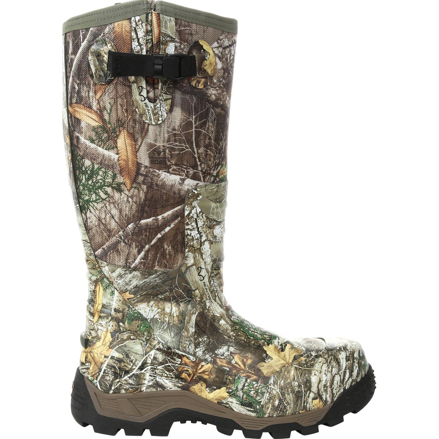 ROCKY Sport Pro Pull-On Rubber Snake Boot Size 15(M)