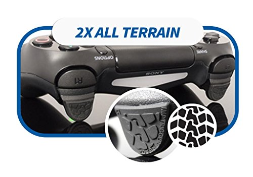 Snakebyte Trigger Treadz - Original 4-Pack for (PS4) - Anti Slip Trigger Rubbers - PlayStation 4
