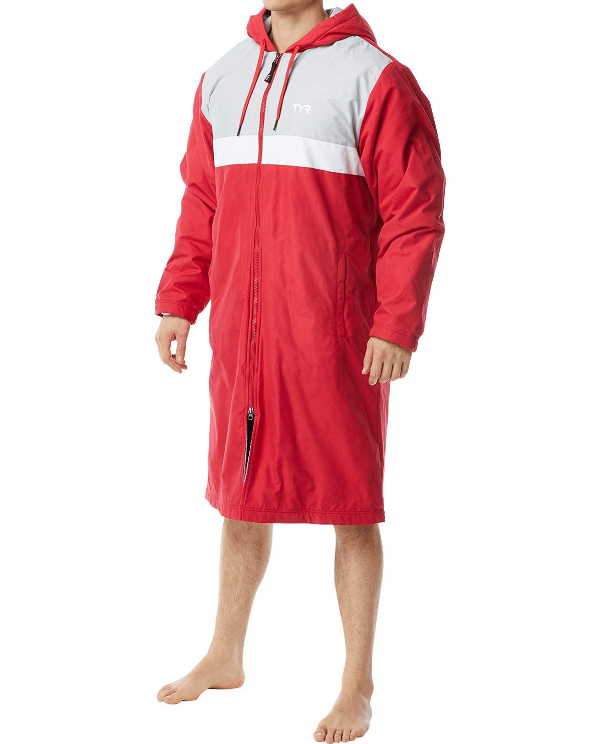 TYR WATPM2A610L Mens Parka Red L