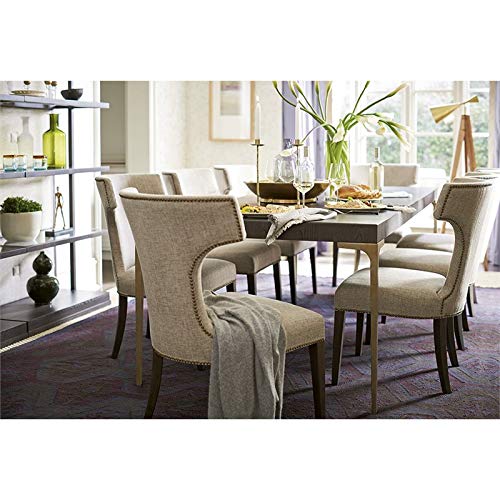 Universal Furniture Soliloquy Fabric Dining Side Chair in Gray