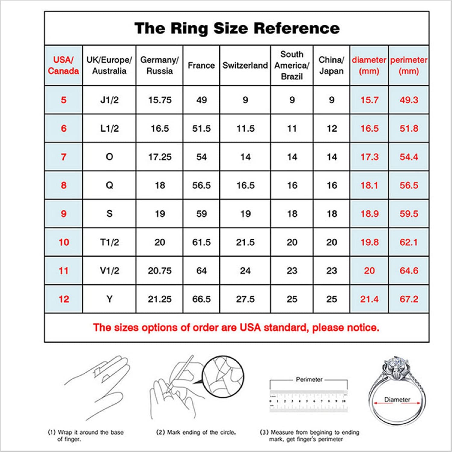 XINQI 14K Rose Yellow Gold Natural Emerald Rings Engagement Wedding CZ Band for Women (6)