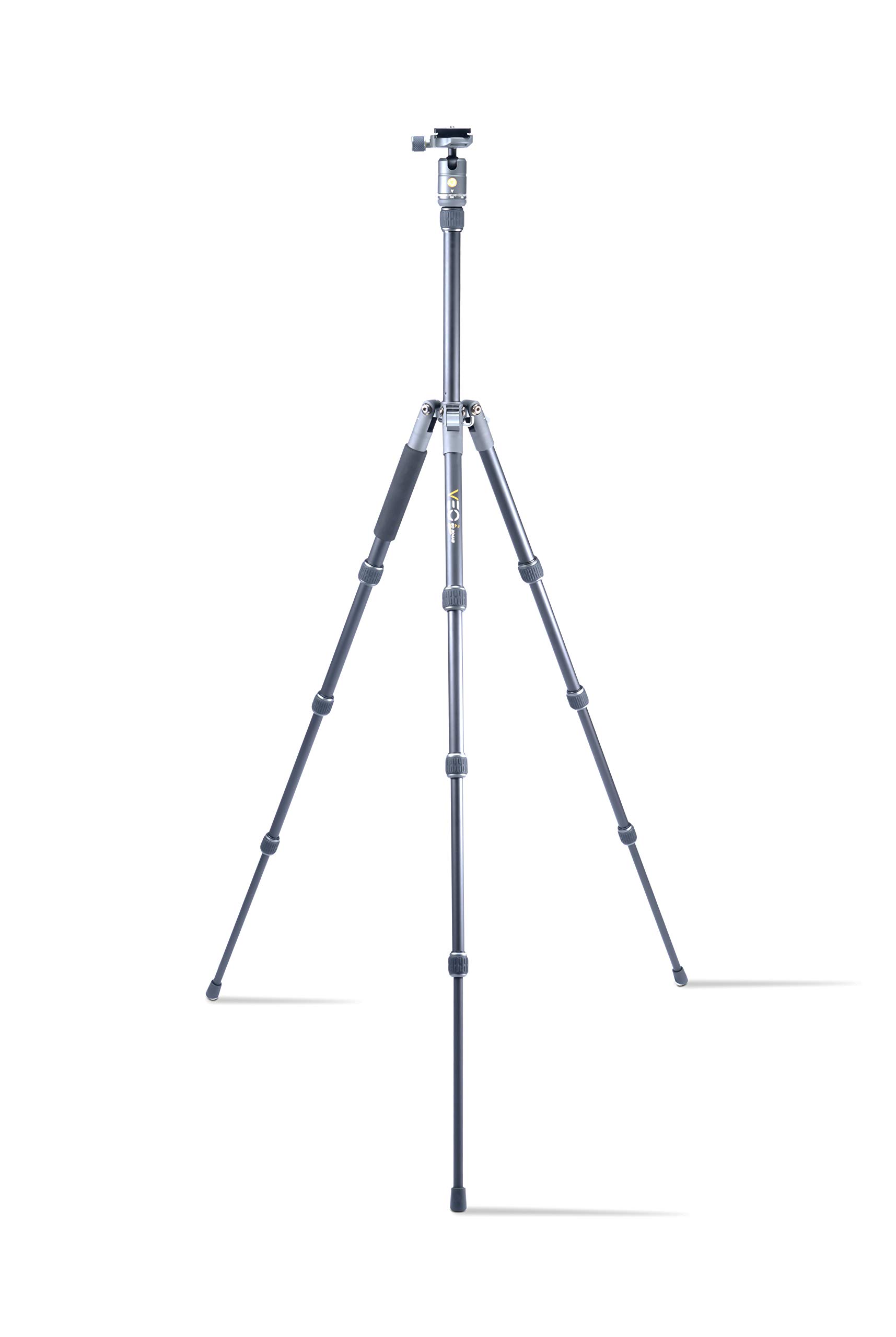 Vanguard VEO2GO204AB Aluminum Travel Tripod with VEO GO34M BK Shoulder Bag
