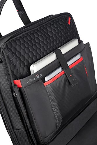 SAMSONITE ROLLING TOTE 15.6" (BLACK) -PRO-DLX 5 Travel Tote, 33.0 cm, Black