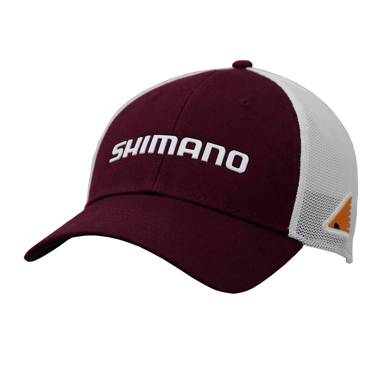 SHIMANO Fishing Texas Red Fish Maroon State Cap - Red, One Size Fits Most [AHATTXSTATEAMRF]