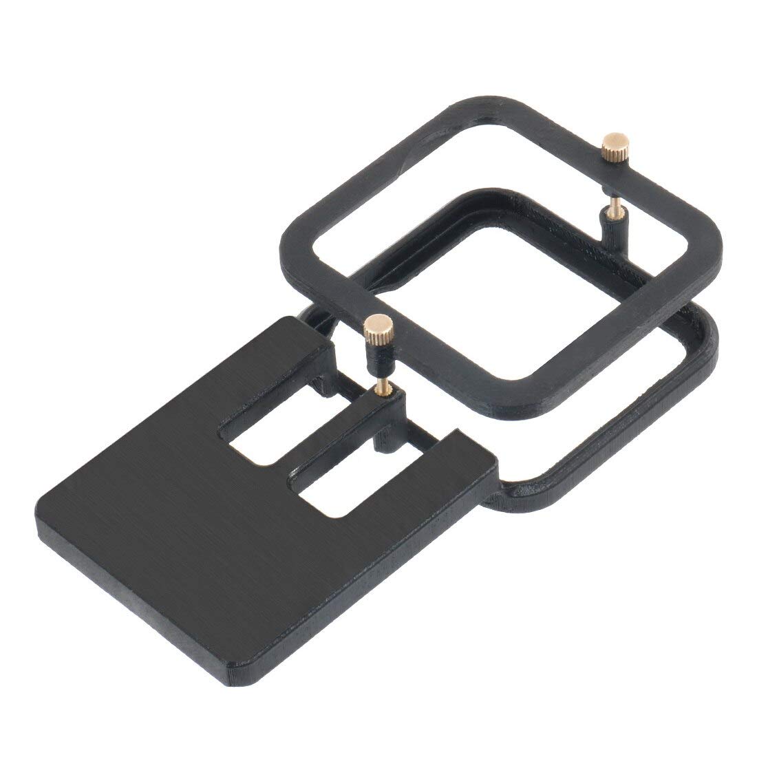 XT-XINTE Switch Action Camera to Gimbal Adapter Mount Plate Compatible for GoPro MAX 360/DJI Osmo Mobile 4 3 OM4/Zhiyun/Moza Handheld Stabilizer (3D Printed Plastic)