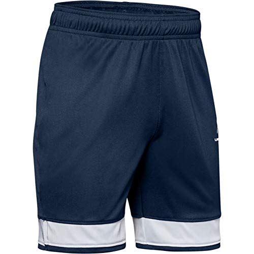 Under Armour Boys' UA Challenger III Knit Shorts YLG Navy
