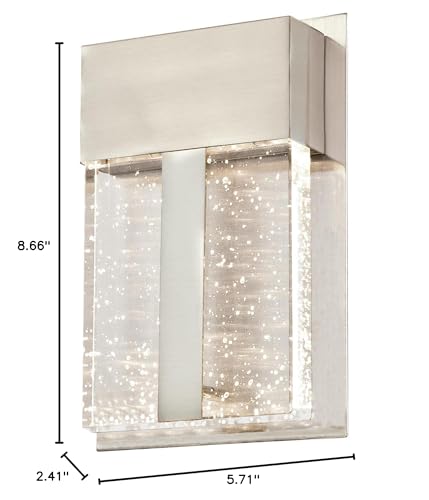 Westinghouse , Brushed Nickel, 1 Light, (6349000),White
