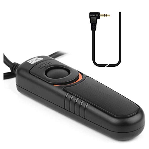 Remote Shutter Release Cable Compatible for Canon, Pixel RC-201 E3 Shutter Release Cord Compatible for Canon Pentax Contax Sigma Cameras Replaces Canon RS-60E3