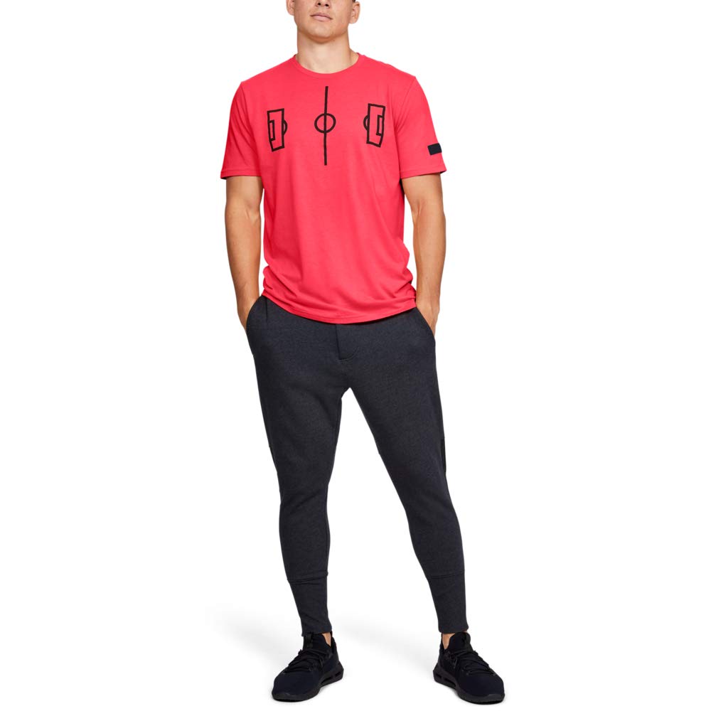 Under Armour Field T-shirt, Beta (628)/Black, Medium