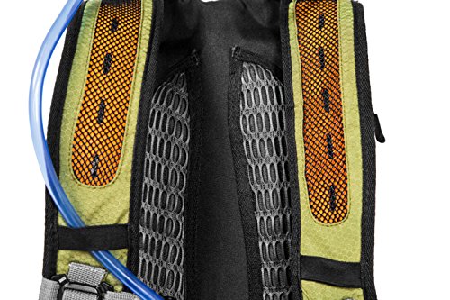 TETON Sports Oasis 18L Hydration Pack with Free 2-Liter water bladder; The perfect backpack for Hiking, Running, Cycling, or Commuting, Olive Green