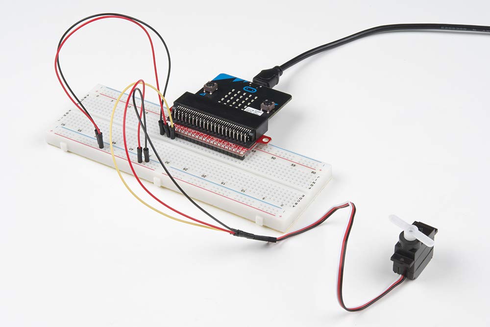 SparkFun Inventor's Kit Bridge Pack for Micro:bit v1 (not Included) Start Learning Programming Electronics Use for Education Classroom MakerSpace Library at Home Learning No Solder Eleven Experiments