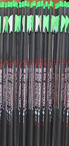Victory Buck Addiction Arrows (12 Pack) - 350 Spine (Cut to 29")