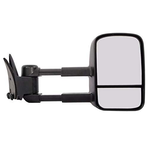 Towing Mirrors Replacement for 1988 1989 1990 C1500 C2500 C3500 C3500 K1500 K2500 K3500 Tahoe Suburban GMC Pickup Truck Driver and Passenger Side Replacement Telescopic Extendable (Manual Extend)