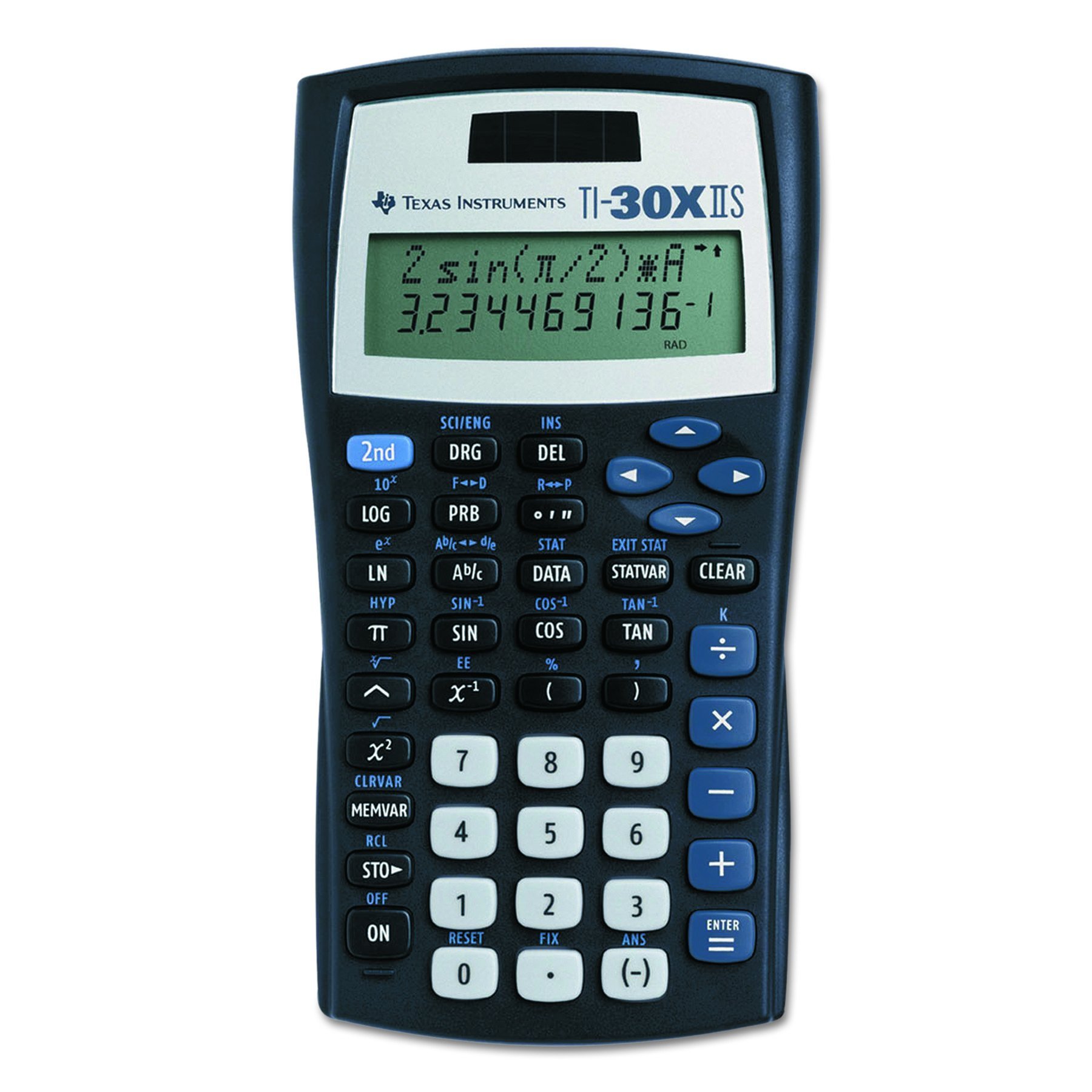 TI-30X IIS Scientific Calculator, 10-Digit LCD (Renewed)
