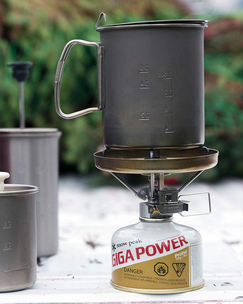 Snow Peak Windscreen - Stainless Steel Camping Stove Windscreen - Camping, Hiking & Backpacking Equipment Essential - Makes Cooking with Camp Stove Easy & Efficient