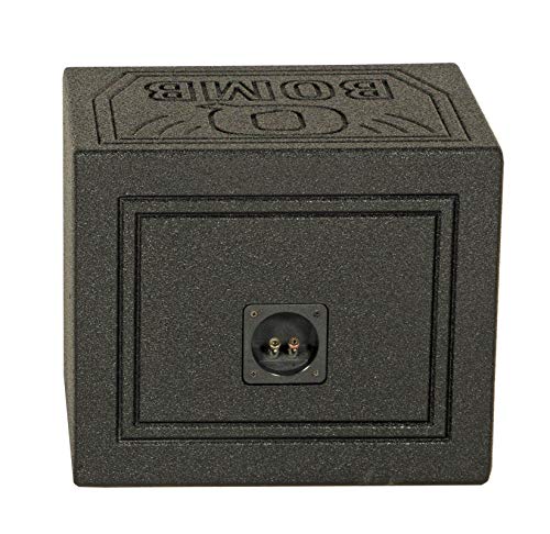 Q Power QBOMB 10" Sealed Car Subwoofer Sub Box Enclosure | QBOMB10S Single