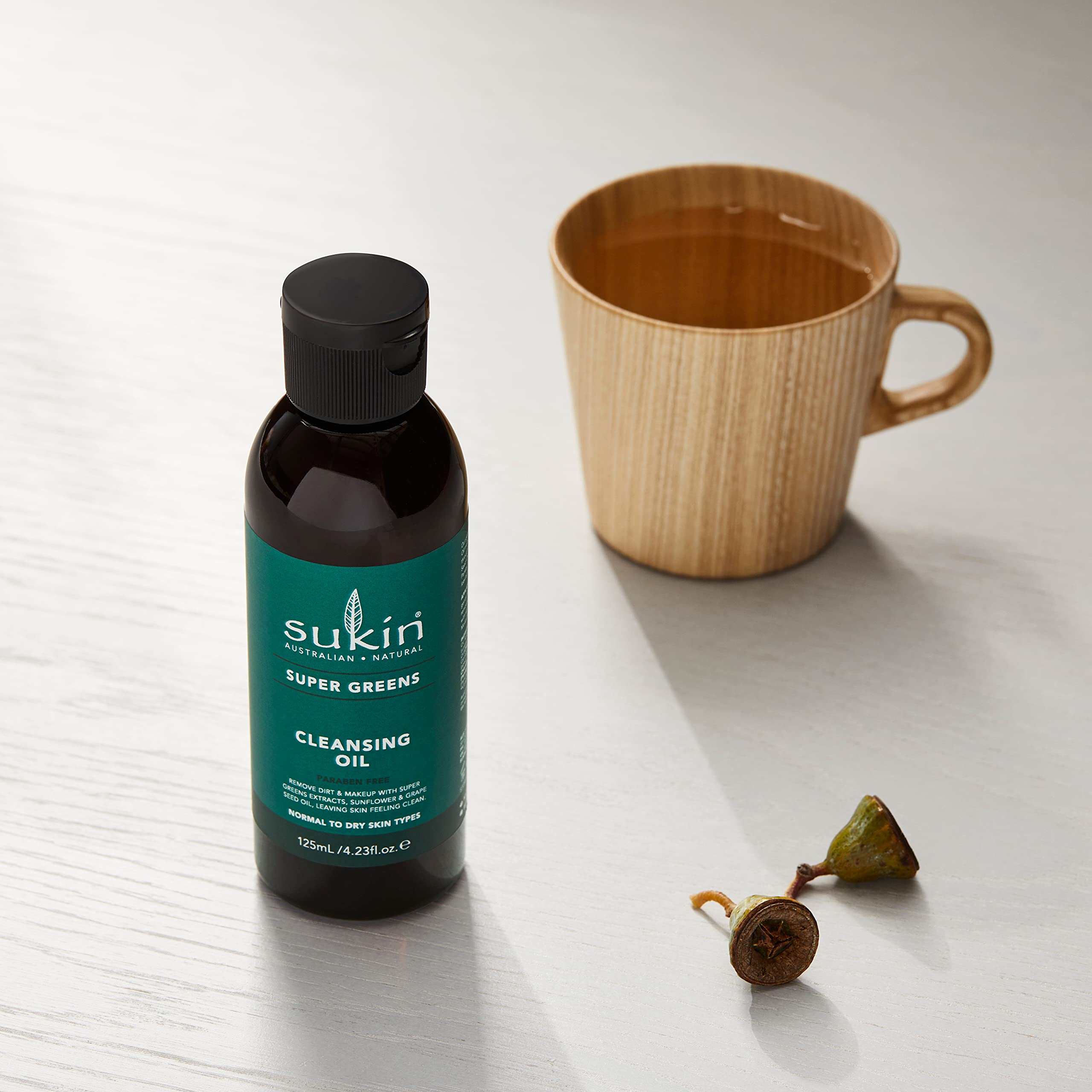Sukin Super Greens, Cleansing Oil, 4.23 fl oz (125 ml)