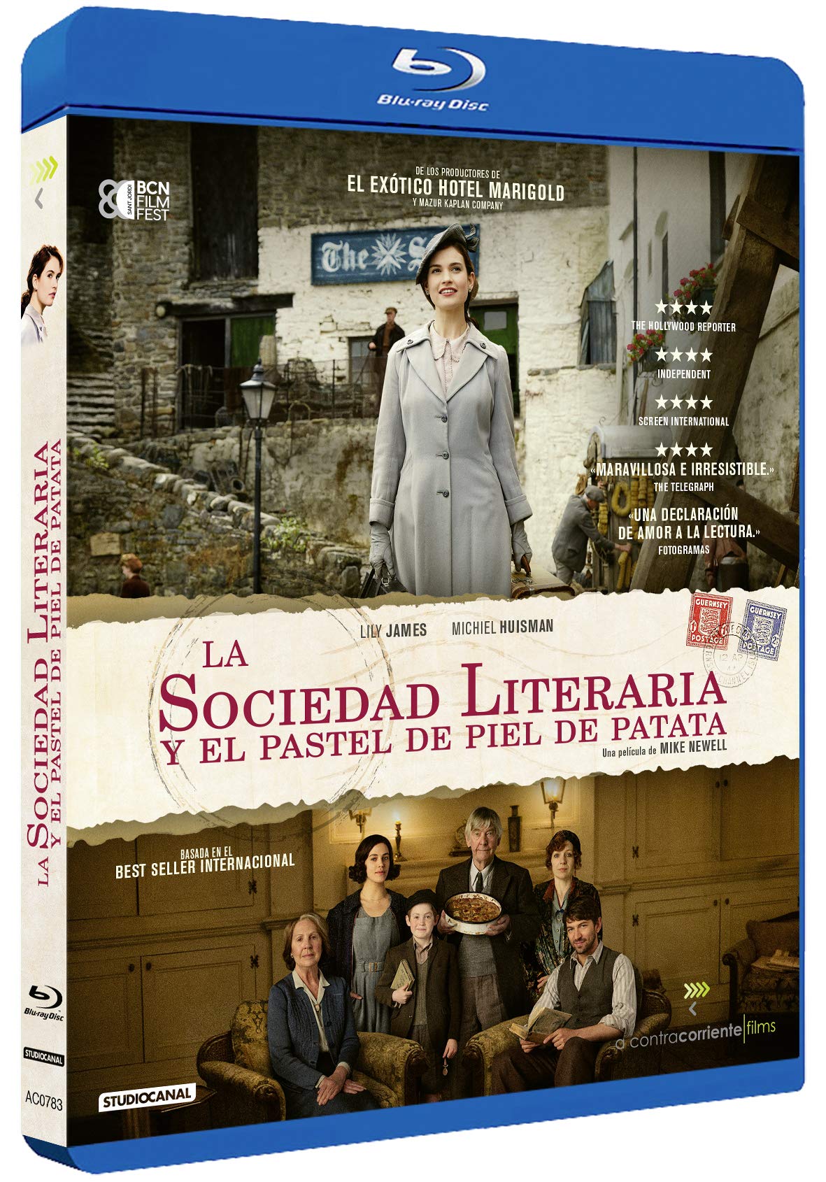 The Guernsey Literary and Potato Peel Pie Society - La sociedad literaria y el pastel de piel de patata (Non USA Format)