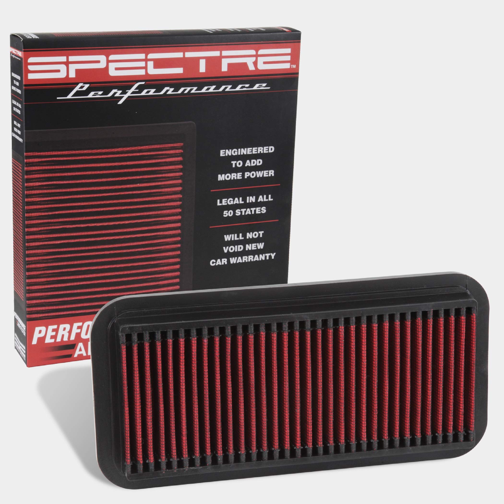 Spectre Engine Air Filter: High Performance, Premium, Washable, Replacement Filter: Fits 1999-2020 CADILLAC/CHEVROLET/GMC (Escalade, Suburban, Tahoe, Silverado, Avalanche, Yukon, Sierra) SPE-HPR8755