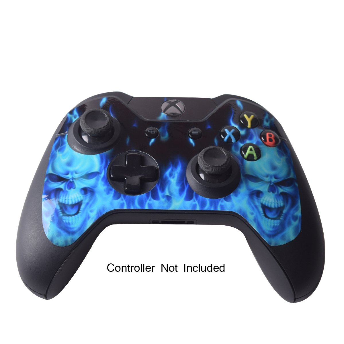 Skins Stickers for Xbox One Games Controller - Custom Orginal Xbox 1 Remote Controller Wired Wireless Protective Decals Covers - High Gloss Protector Accessories - Blue Daemon