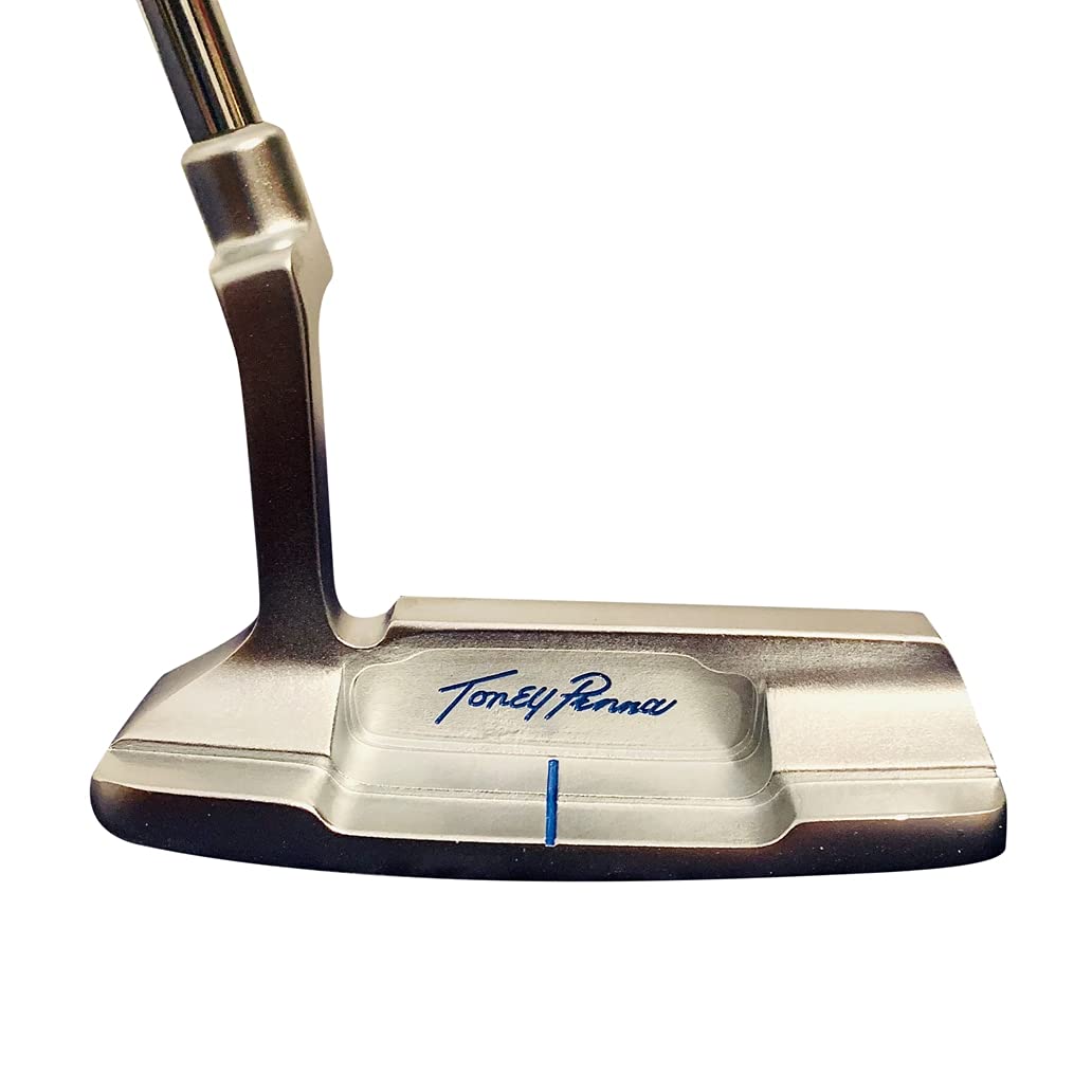 TONEY PENNA GOLF Jupiter Tour Select Putter-Royal Blue Model (34), High Polished Satin Finish, 34 and 35 Inch Steel Shaft
