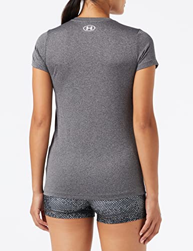 Under Armour Women's UA Tech™ Short Sleeve V-Neck 3X Gray