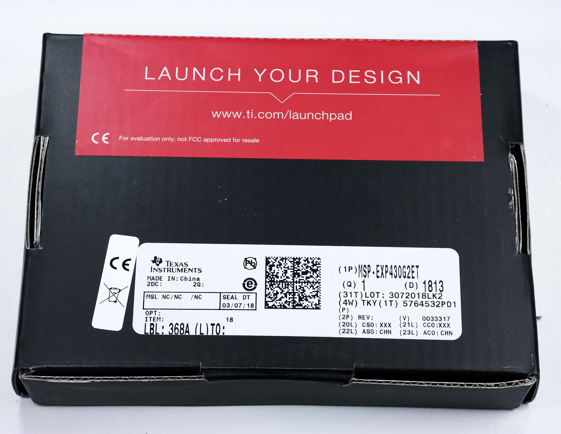 Texas Instruments Value Line MSP430 LaunchPad - MSP-EXP430G2ET, 14-/20-pin DIP (N) Socket