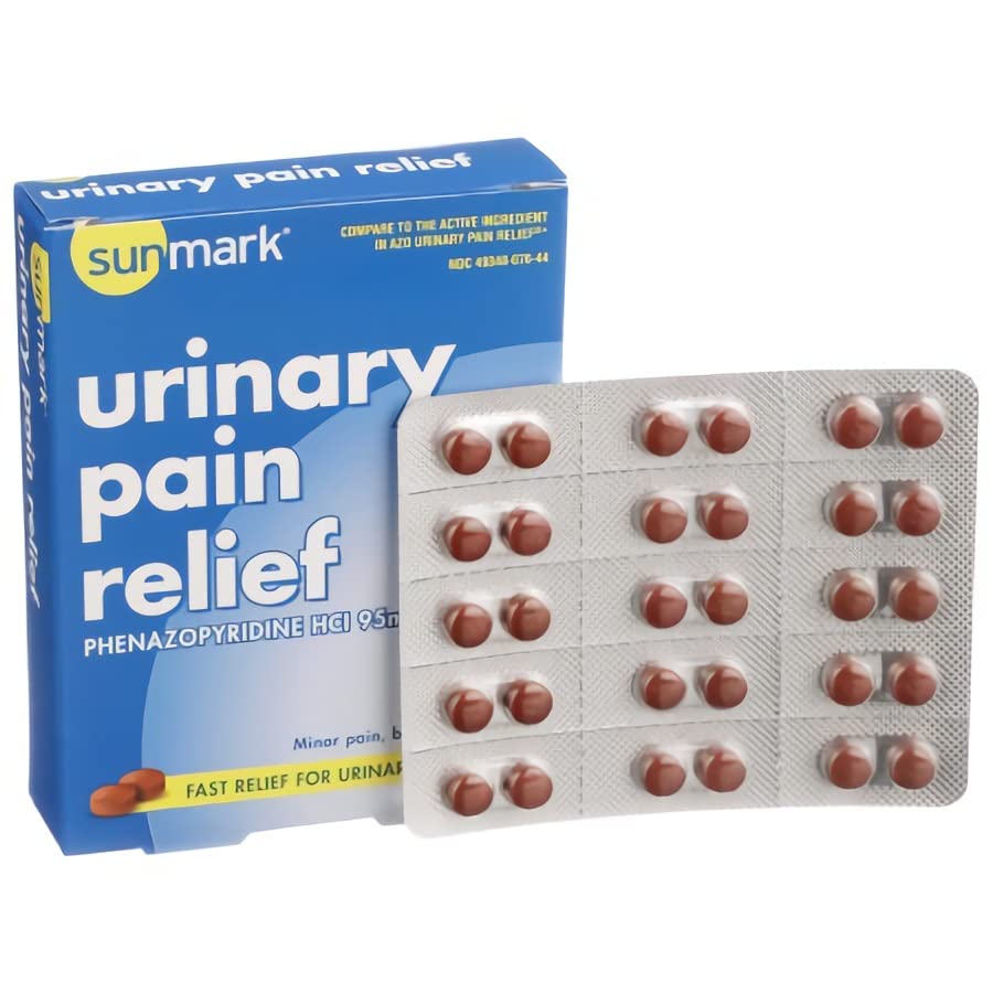 Sunmark Urinary Pain Relief Tablets - 30 Tablets, Pack of 2