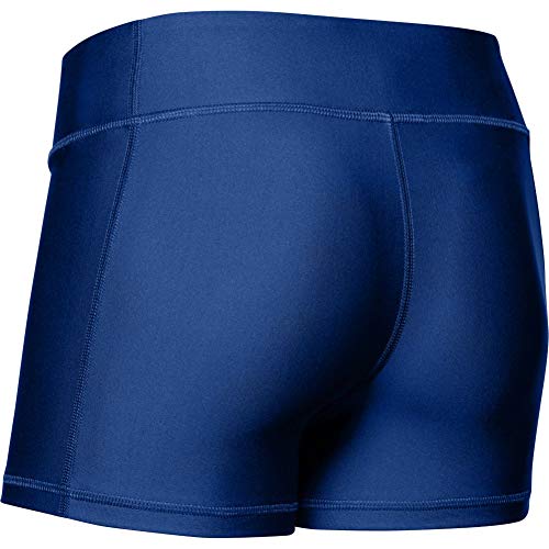 Under Armour Women's Team Shorty 3 , Royal Blue (400)/White , Small