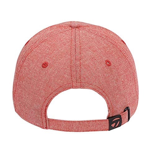 TaylorMade Men's Lifestyle Tradition Relaxed Adjustable Hat, Black, One Size