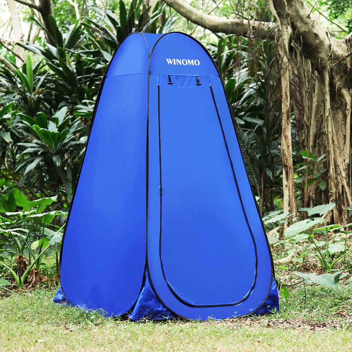 WINOMO Pop Up Shower Tent Portable Changing Room Privacy Shelter with Carry Bag for Camping Hiking Beach Toilet