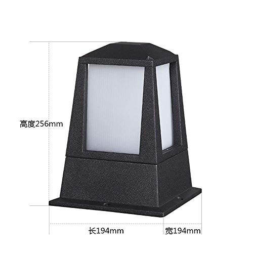 Xungzl Creative Simple Outdoor Wall Lights Waterproof Column Lights Grass Lights Garden Garden Lights Pool Landscape Lighting Home LED Yard Lighting