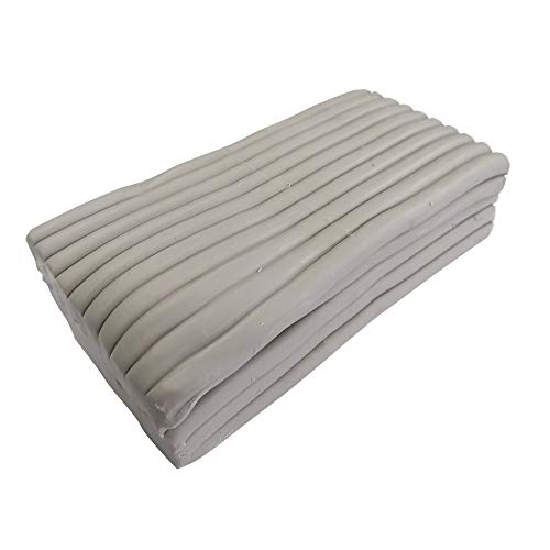 Super Sculpey Medium Gray, Premium, Non Toxic, Medium firmness, Sculpting Modeling Polymer clay, Oven Bake Clay, 1 pound bar. Great for all advanced sculptors, model makers and movie studios
