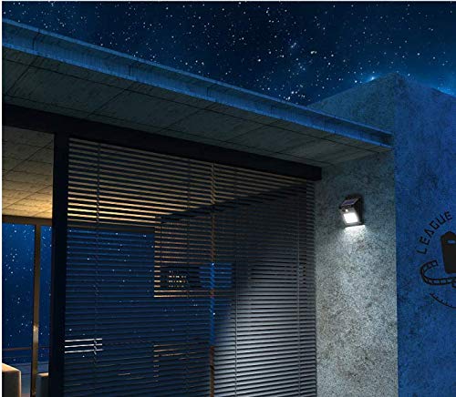 Solar Light LED Wall Lamp PIR Motion Sensor Light for Home Garden Fence Yard Outdoor Waterproof Street Light with 20 SMD LEDs Solar Powered Sunlight Human Body Induction Lamps