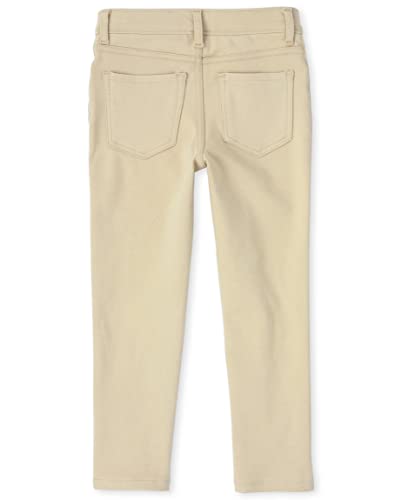 The Children's Place Girl's Ponte Knit Pull On Jeggings, Sandy/Tidal, 6