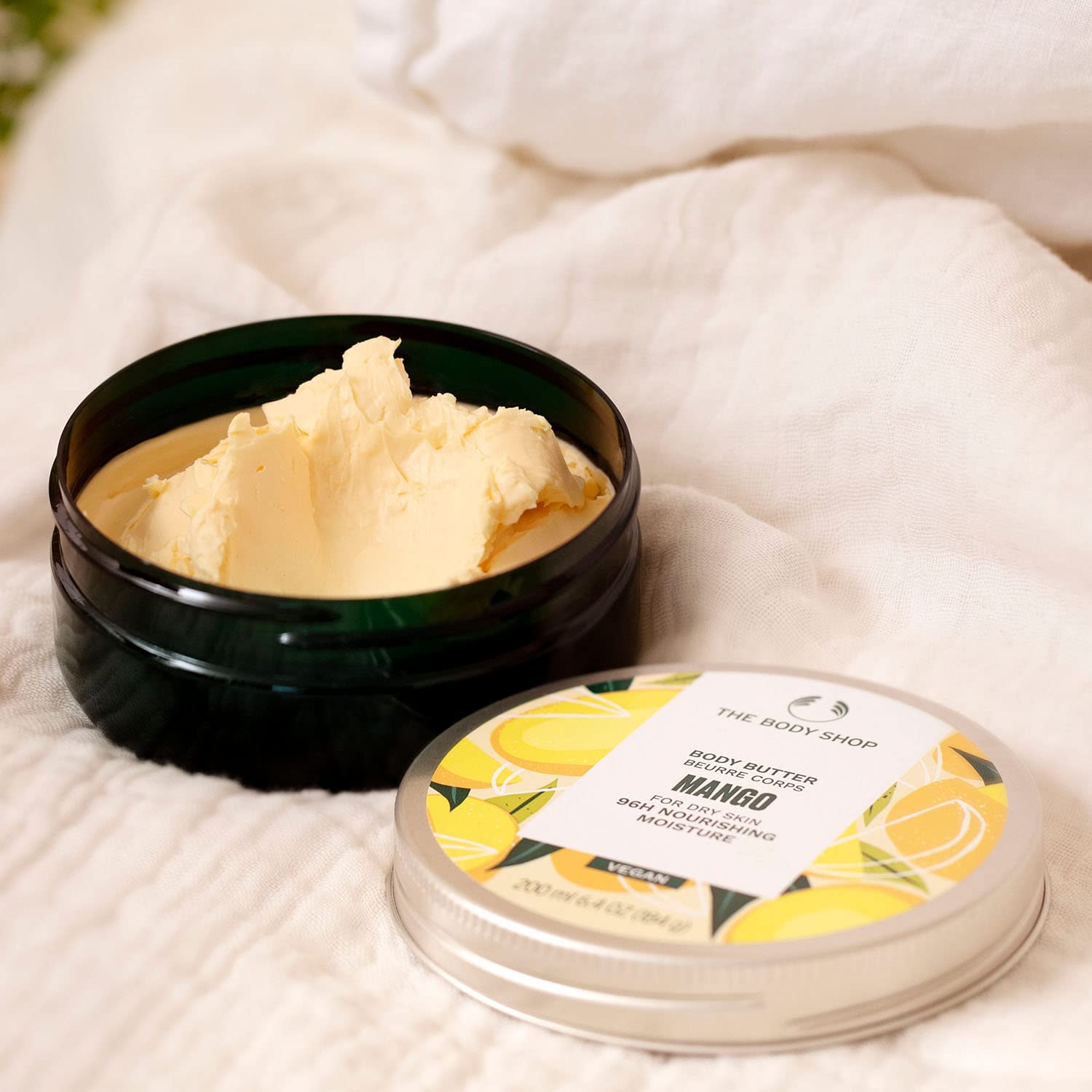 The Body Shop Mango Body Butter β Nourishing & Moisturizing Skincare for Normal Skin β Vegan β 6.4 oz