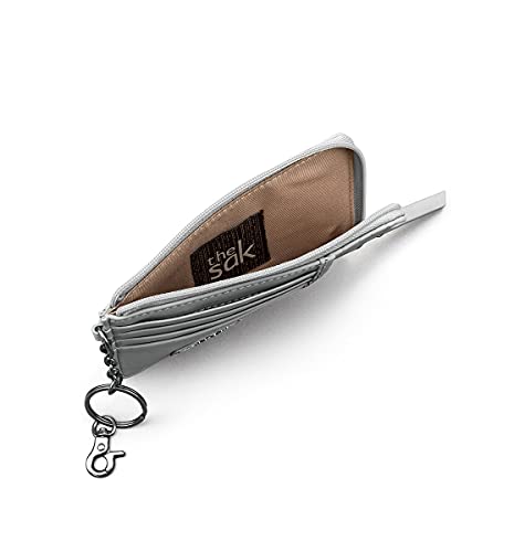 the sak womens Iris Card Wallet, Light Smoke Leaf Embossed, One Size US