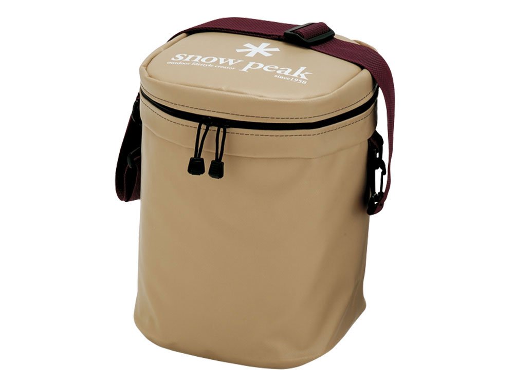 Snow Peak Soft Cooler 11 - Keeps Drinks Cold and Food Fresh - 3 Gal, 9.2 x 9.2 x 11.5 in