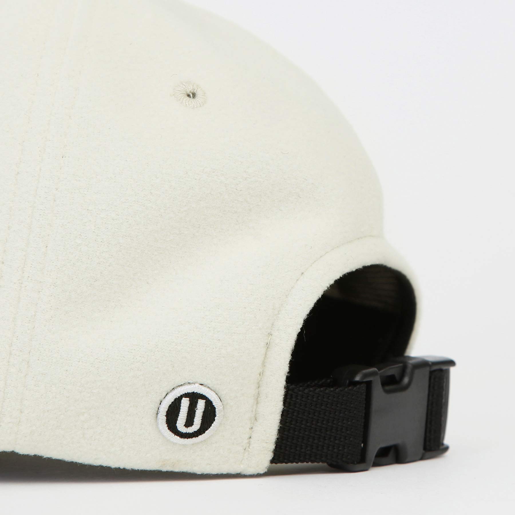 UNDERCONTROL Baseball Fleece Dad Hat Low Profile Embroidered Curved Visor Sports Adjustable Buckleback Trucker Cap Unisex (White)