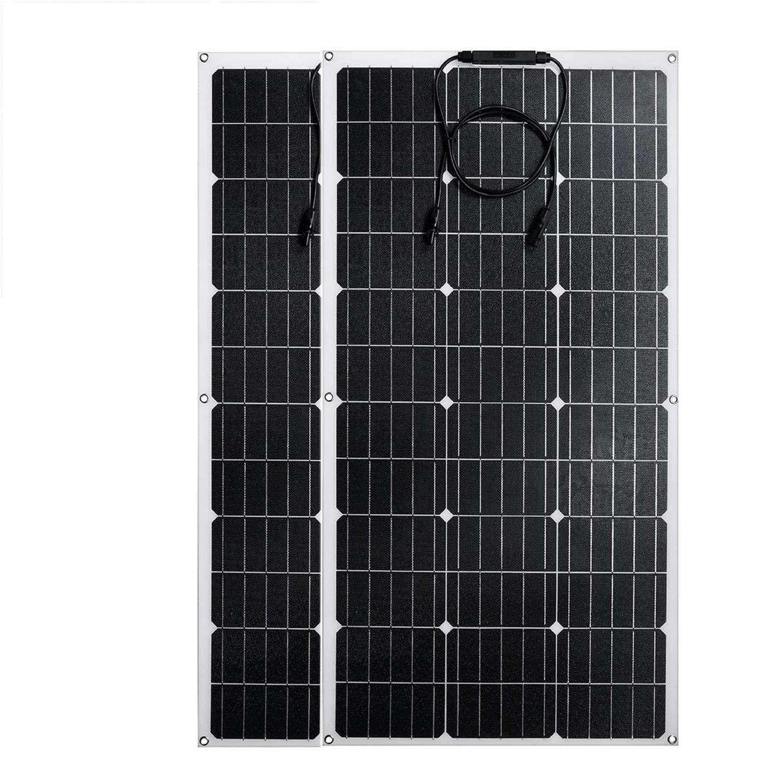 Solar Panel 2000W Solar Panel 18V High Efficiency Monocrystalline Portable Flexible Waterproof Emergency Charging Outdoor Rechargeable Power,2000W