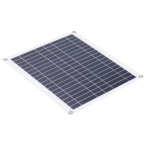 Solar Panel Kit Photovoltaic Flexible Small Multipurpose Charger Power Generation Flexible Panel 100W Battery Charger with 100A 20W Set for Battery Charging Photovoltaic Panel Solar Panels