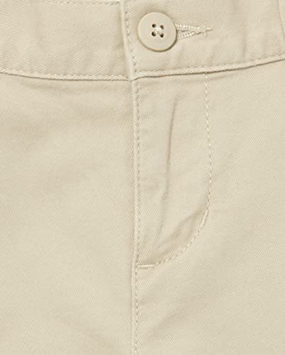 The Children's Place girls Uniform Chino Shorts, Sandy/Tidal 2 Pack, 10 US