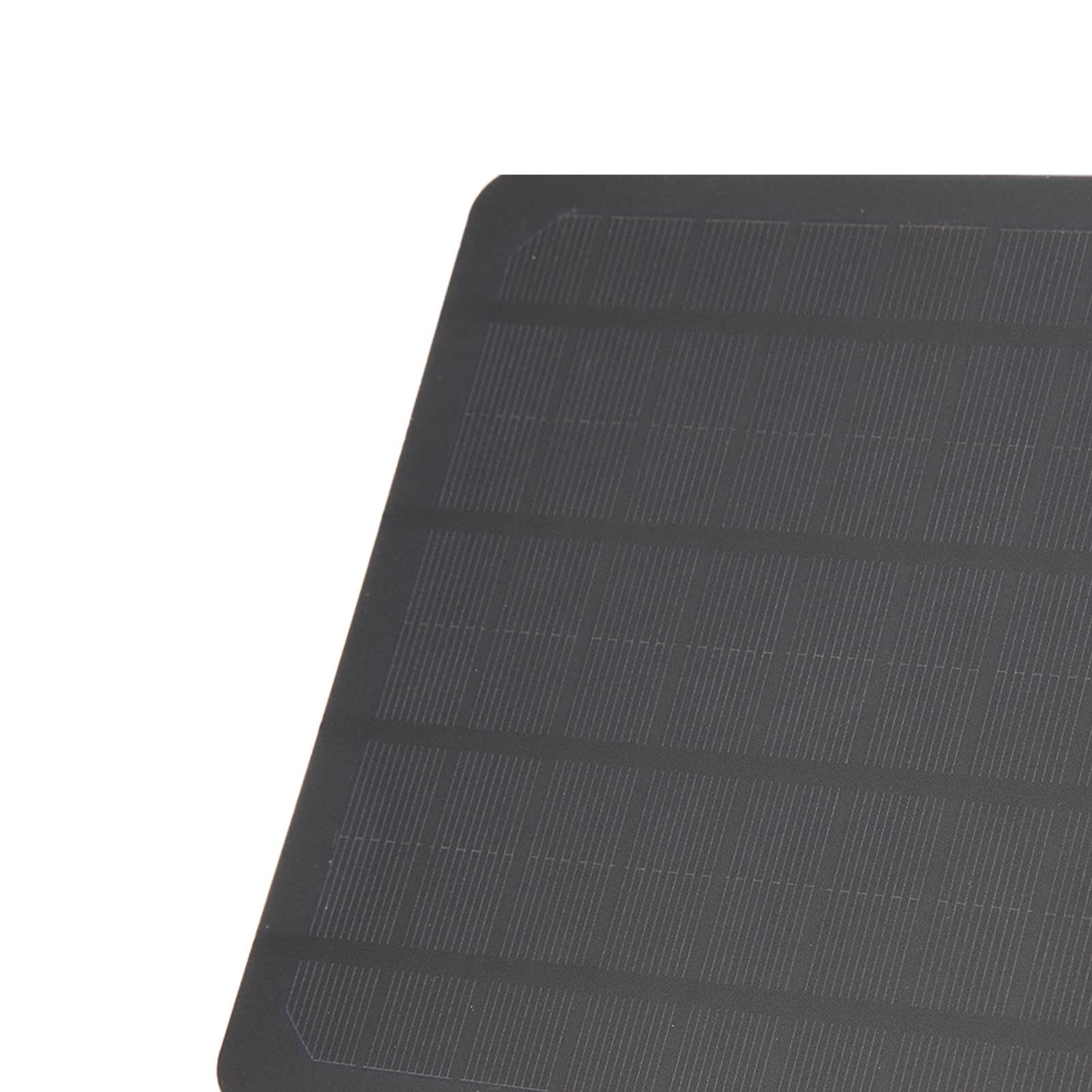 RV Solar Panel Kit, 3 Meters Charging Cable Mono Solar Battery Portable Firm Brackets High Efficiency for Outdoor Camera Monitoring (10W Square)