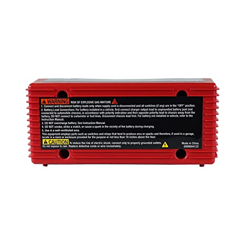 Schumacher SP1296 Fully Automatic Battery Charger and Maintainer – 2 Amp, 6V/12V - For Car, Boat, and Power Sport Batteries