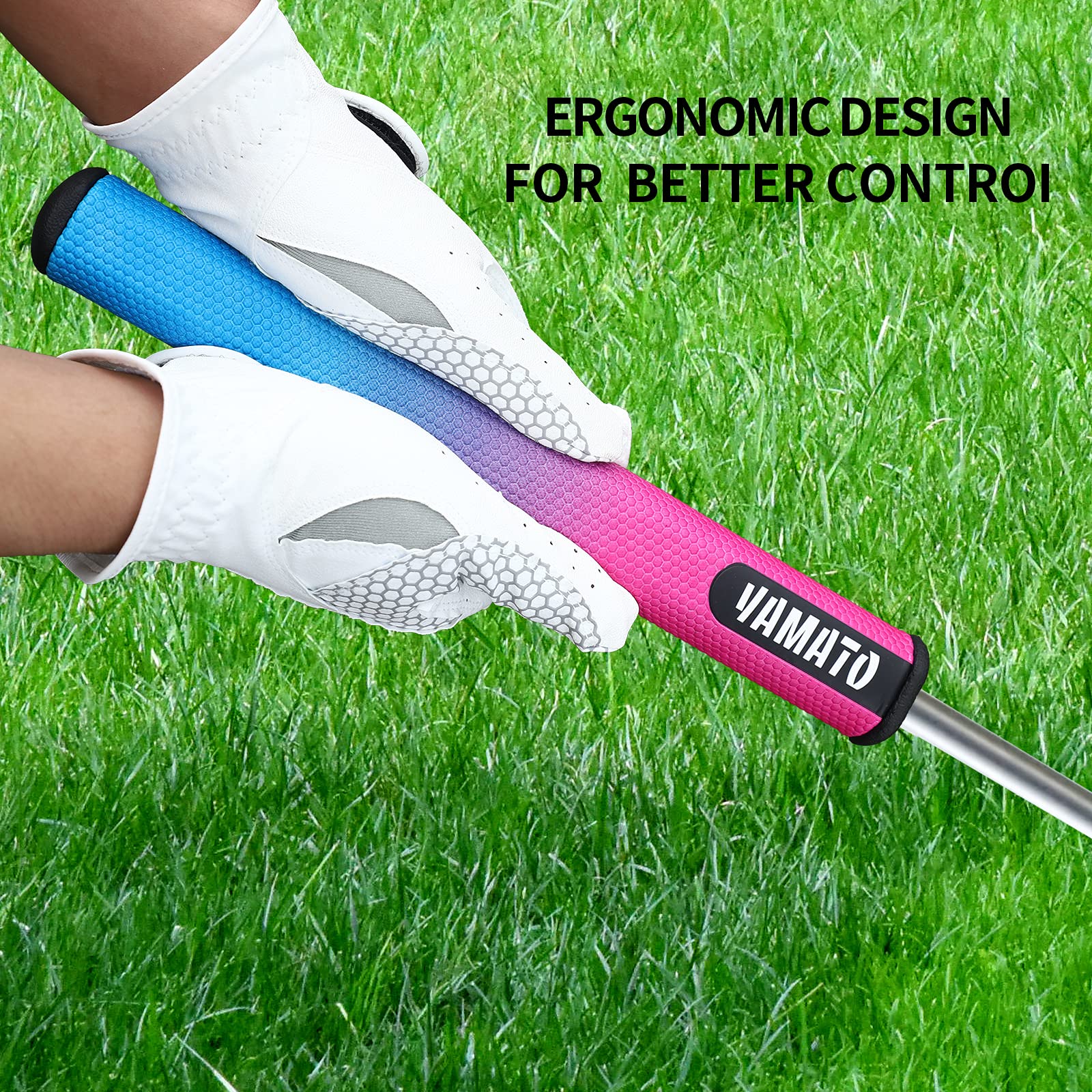 yamato Golf Putter Grips For Women Jumbo Oversize 3.0 Lightweight Golf Grips,Funny Design & Comfortable Feel Cool Lady Golf Club Grips