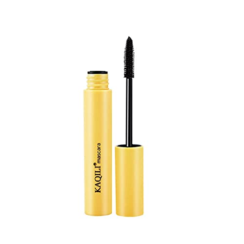 Thick Sculpting Mascara, Waterproof and Not Easy to Take Off Makeup, Smudge, Long and Curling Styling Small Brush Head Black