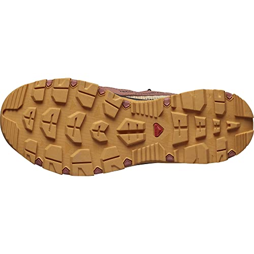 SALOMON Women's Outdoors & Sports Sandals, Cedar Wood Buckskin Rose Cloud, 7